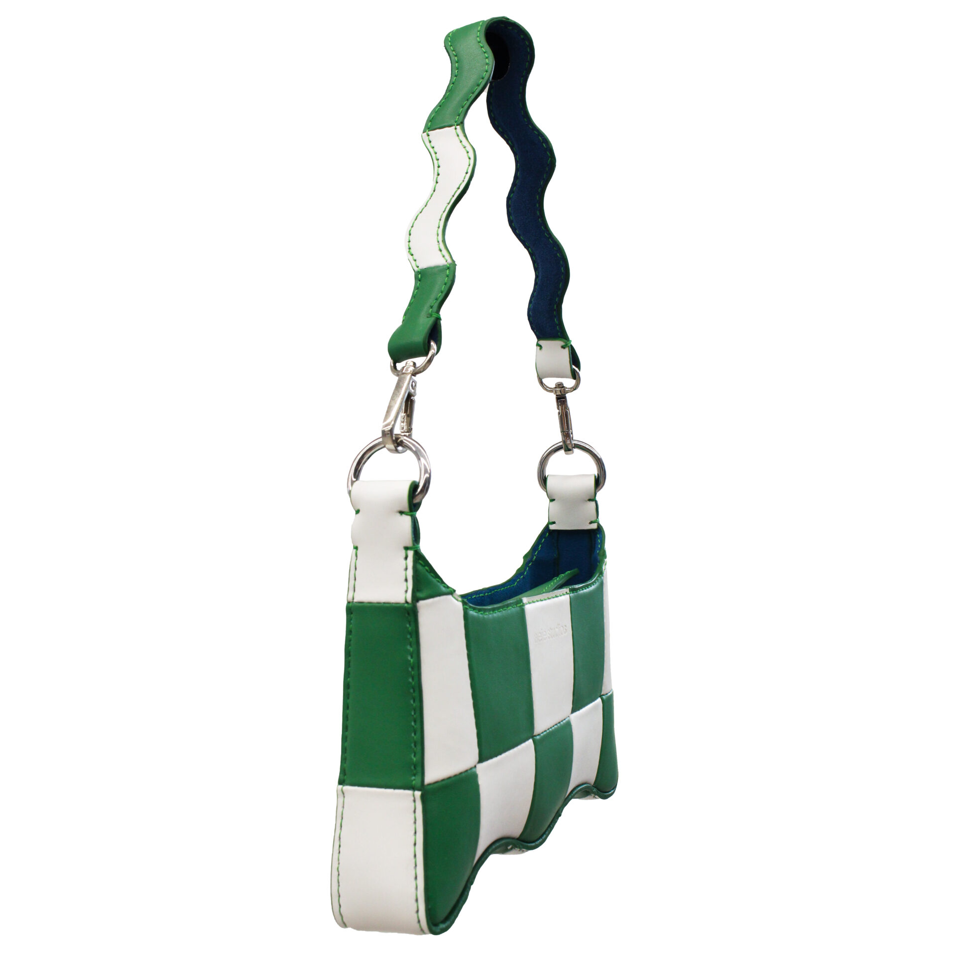 CHECKERED MEDIUM JENNY WAVES BAG – aeie